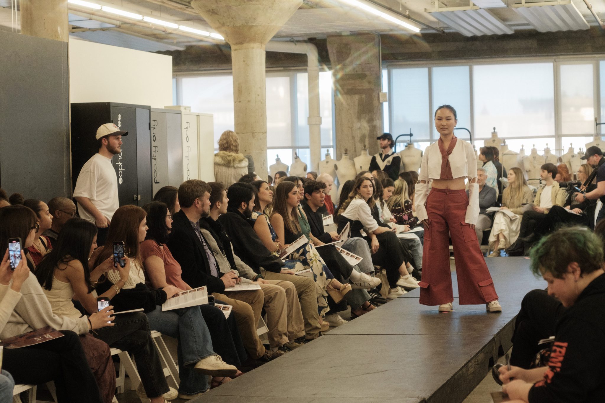 Designers own runway for Senior Fashion Show