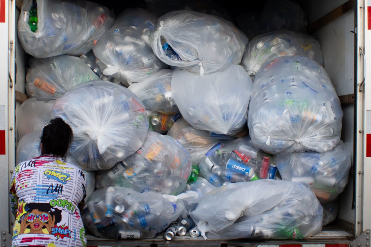 A look inside local can recycling