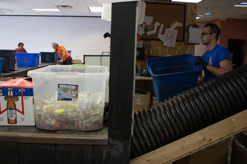 A look inside local can recycling