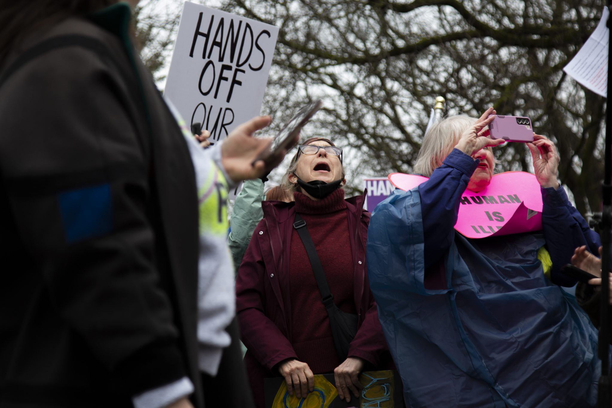Syracuse joins national 'Hands Off!' protests against Trump administration