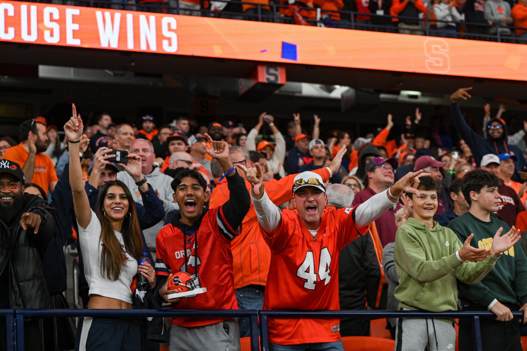 SU Football wins in a thriller comeback after a slow start