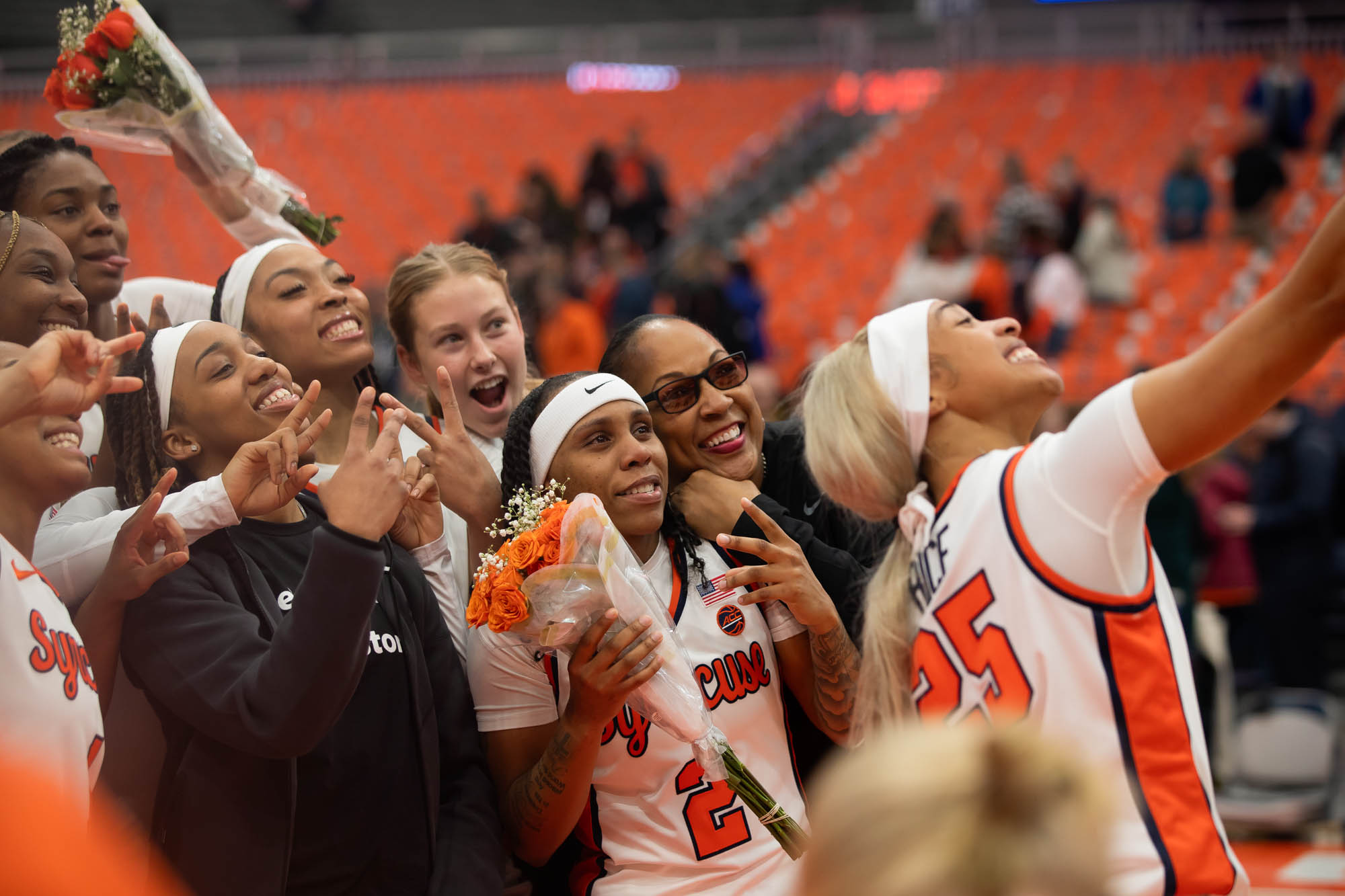 Dyaisha Fair leads fourth-quarter comeback on Senior Day