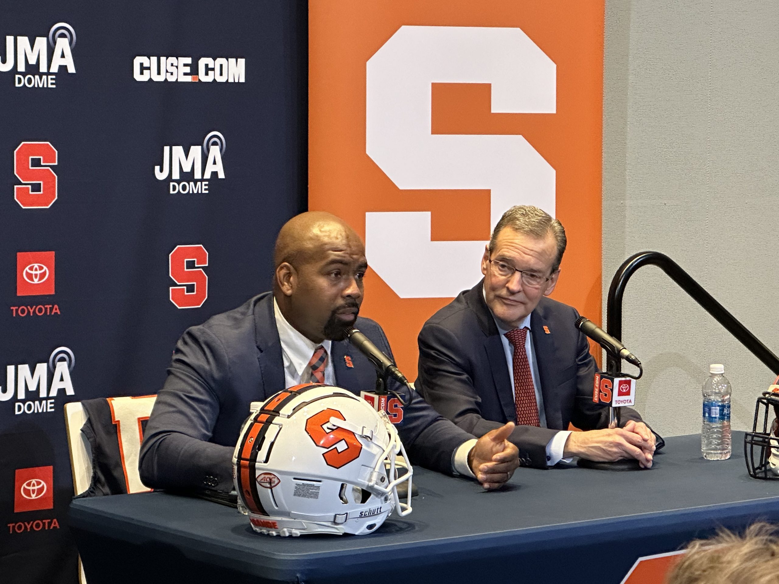 Syracuse introduces Fran Brown as new football coach