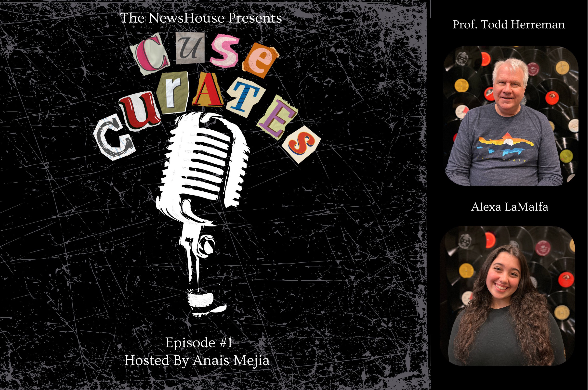 Introducing The NewsHouse's art and media podcast, Cuse Curates