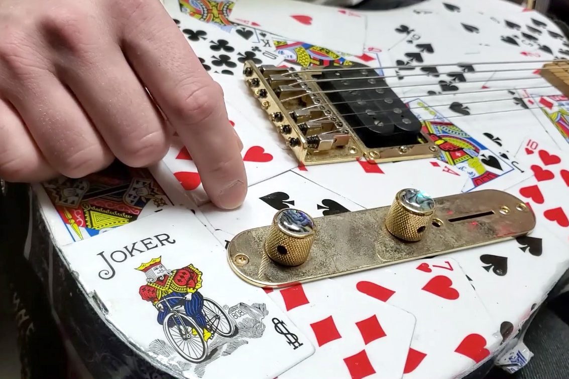 Musician and engineer creates his own guitar parts